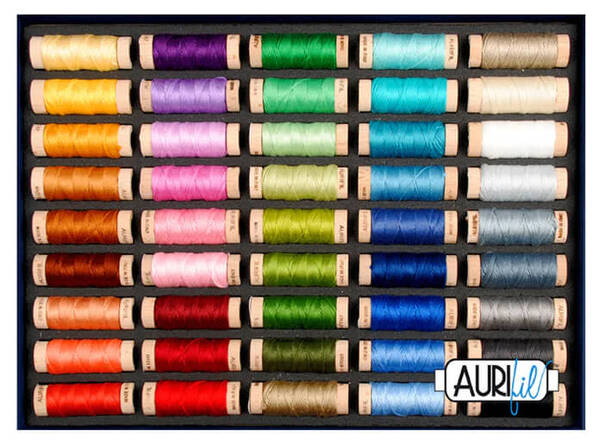Best Selection (Aurifloss) Thread Set - Aurifil Thread Collection ...