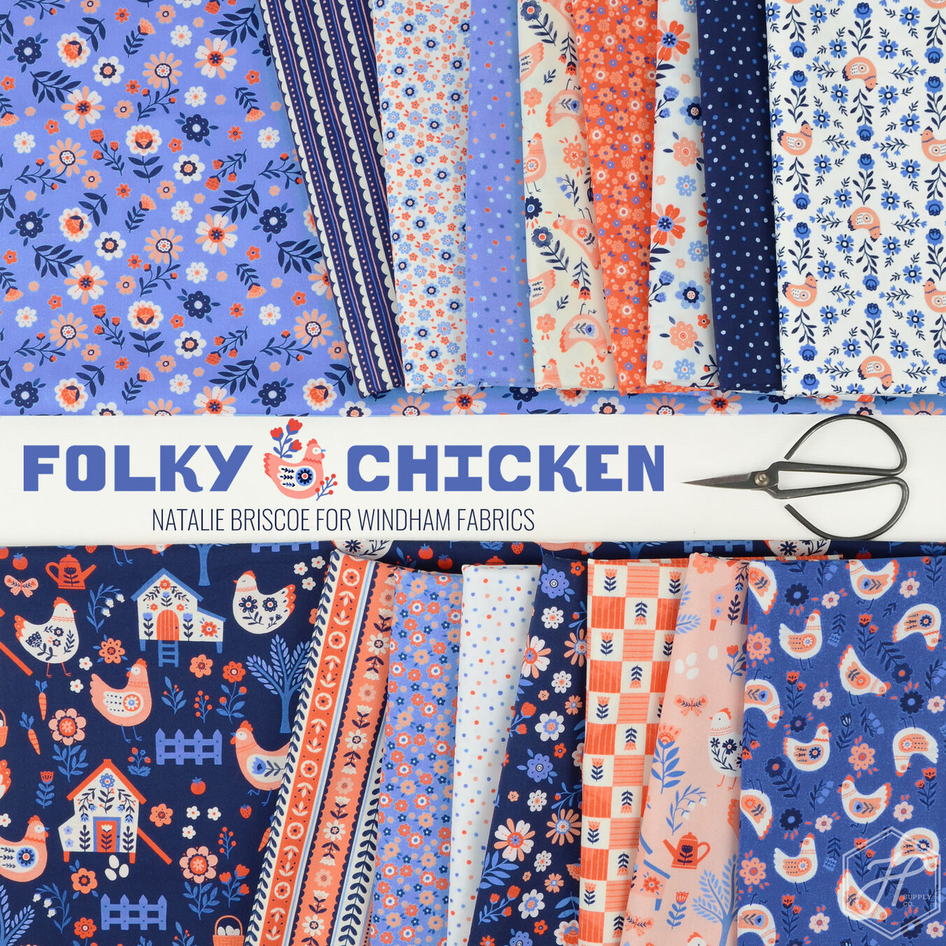 Folky Chicken by Natalie Briscoe | Hawthorne Supply Co
