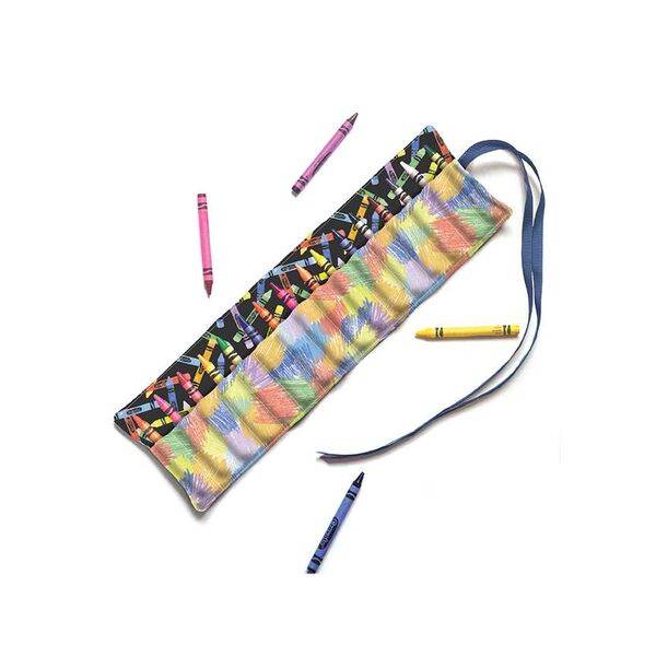 Crayola Zipper Pouch, Crayon Roll & Tote Panel | Hawthorne Supply Co