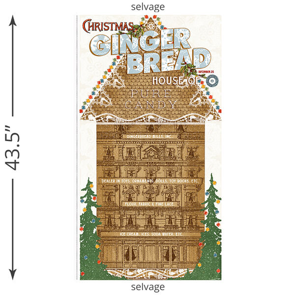 Gingerbread House Panel | Hawthorne Supply Co