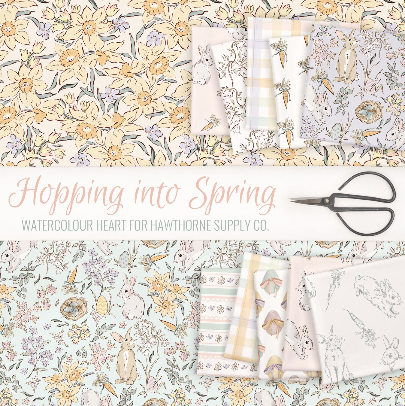 Hopping into Spring by Watercolour Heart | Hawthorne Supply Co