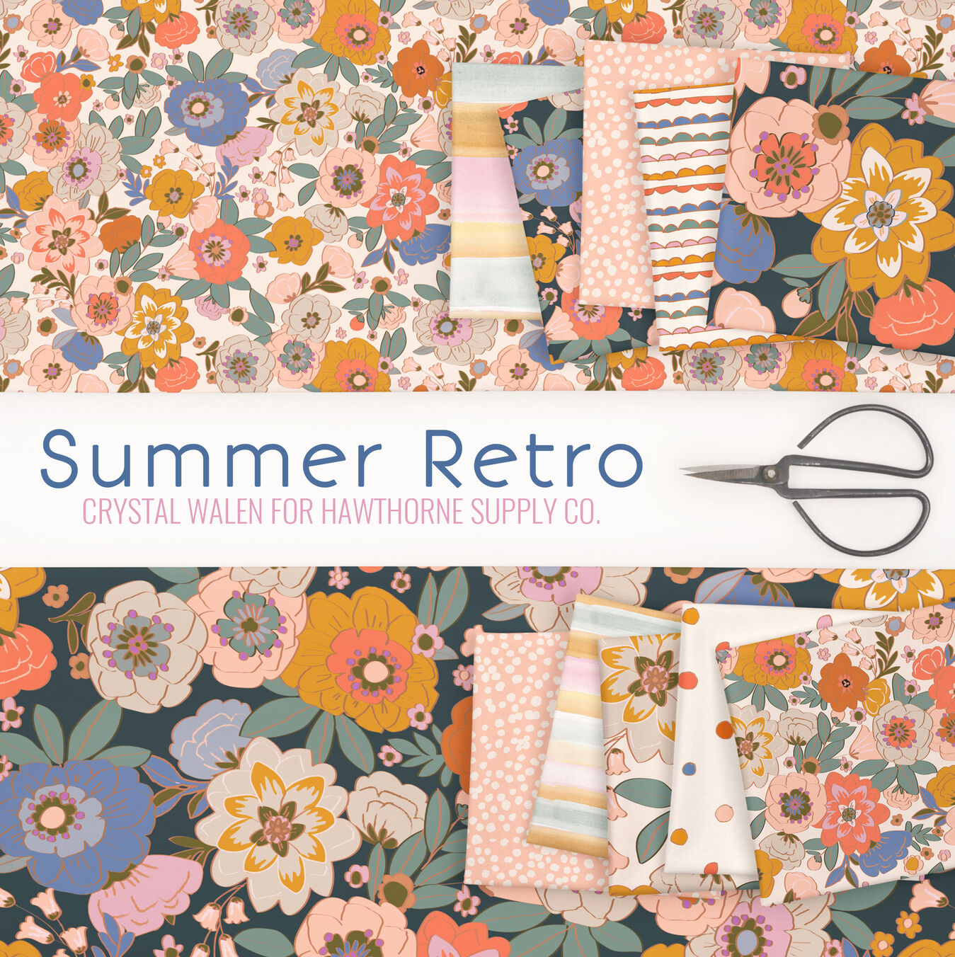 Summer Retro by Crystal W Design | Hawthorne Supply Co