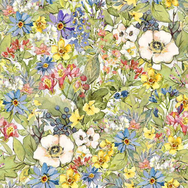 Packed Flowers in Multi | Hawthorne Supply Co