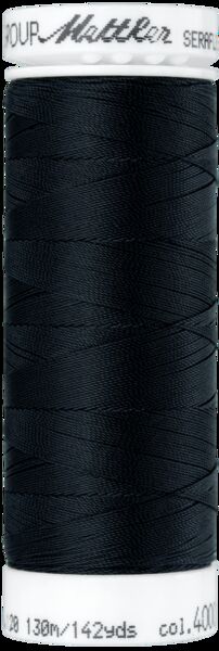 Black (7840-4000) - Seraflex - 142 Yards (5 Pack) - Mettler Thread Set ...