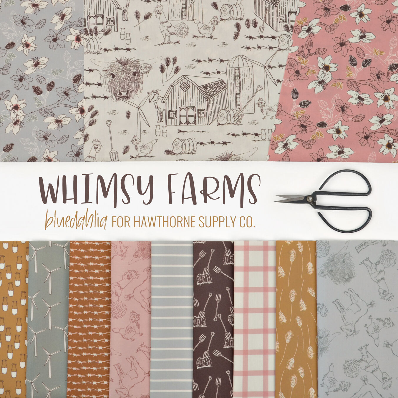 Whimsy Farms by Bluedahlia Studio | Hawthorne Supply Co