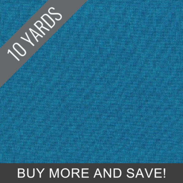 Artisan Cotton Yarn-Dye in Aqua Blue - 10 Yard Bolt | Hawthorne Supply Co