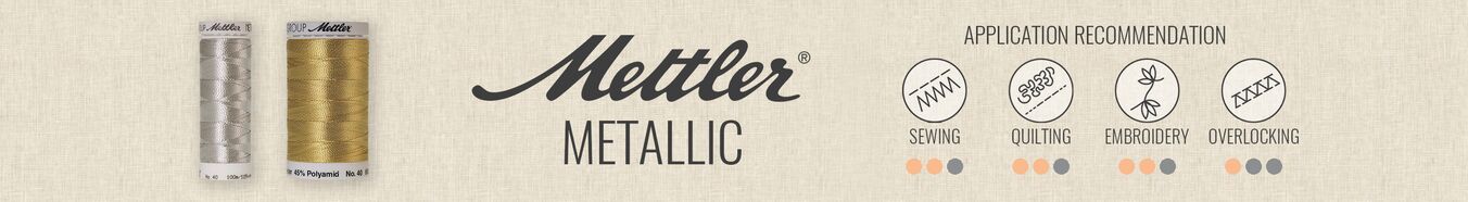 Mettler Metallic Thread | Hawthorne Supply Co