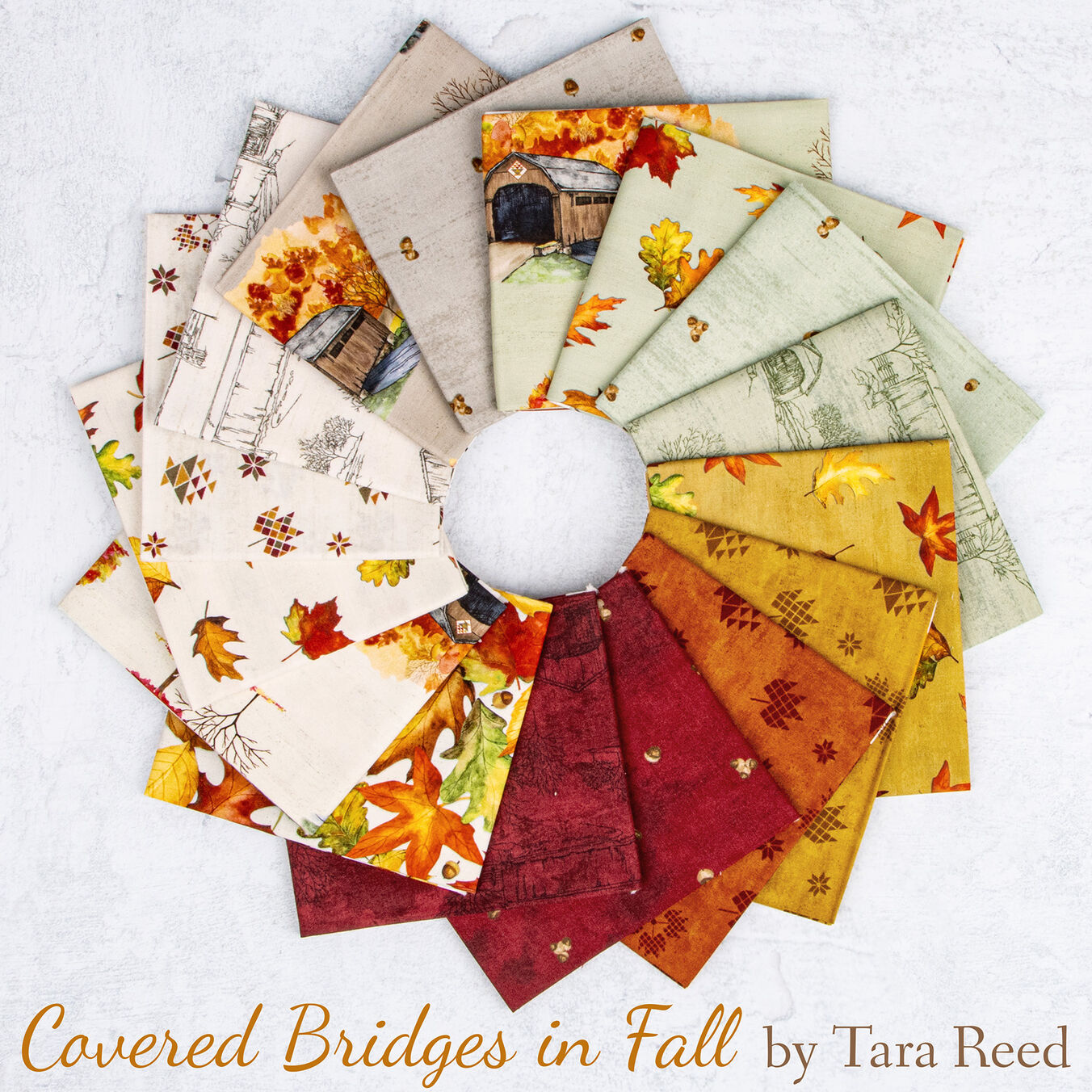 Covered Bridges in Fall by Tara Reed | Hawthorne Supply Co