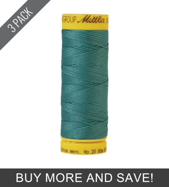 Blue-green Opal (9128-0611) - Silk Finish Cotton 28wt - 87 Yards (3 ...
