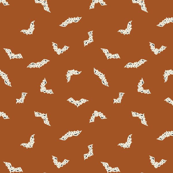 Halloween Bats in Rust Red | Hawthorne Supply Co