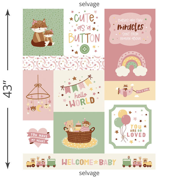 Cute as a Button Panel | Hawthorne Supply Co