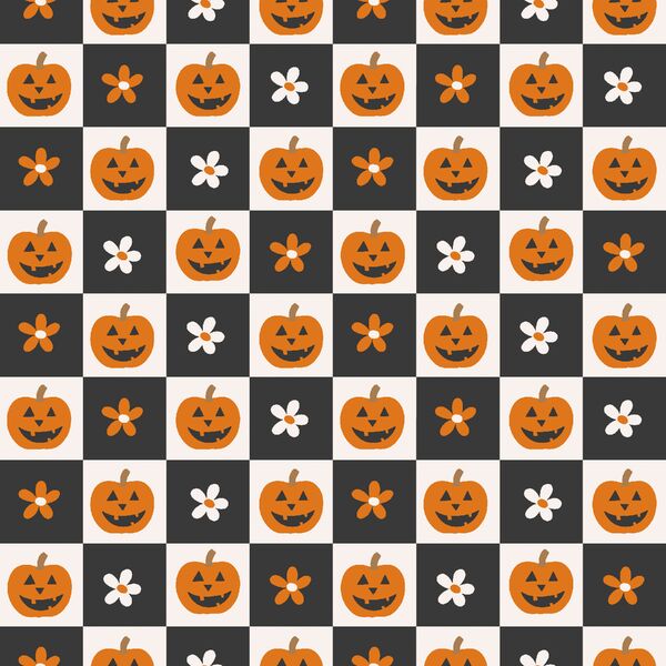 Pumpkin Check in Halloween | Hawthorne Supply Co