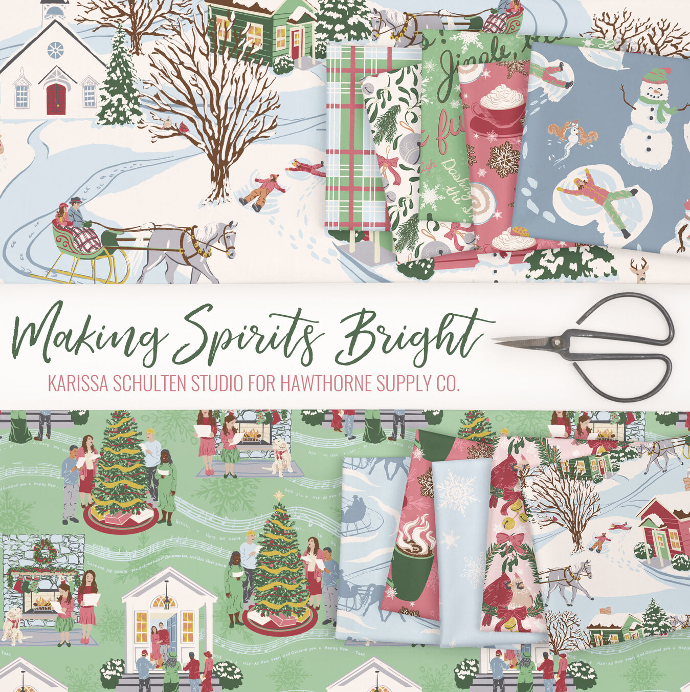 Making Spirits Bright by Karissa Schulten Studio | Hawthorne Supply Co