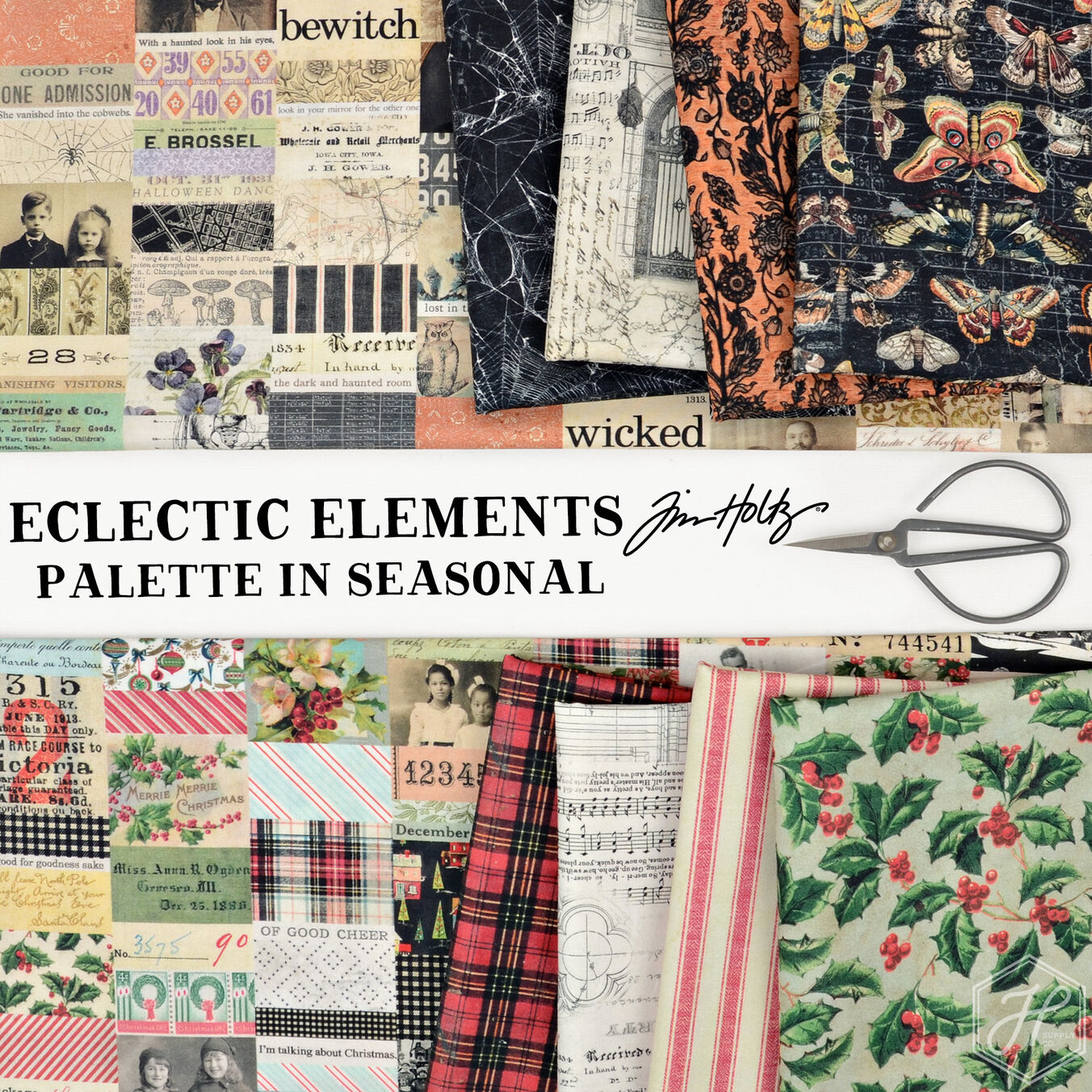 Eclectic Elements Palette in Seasonal by Tim Holtz | Hawthorne Supply Co
