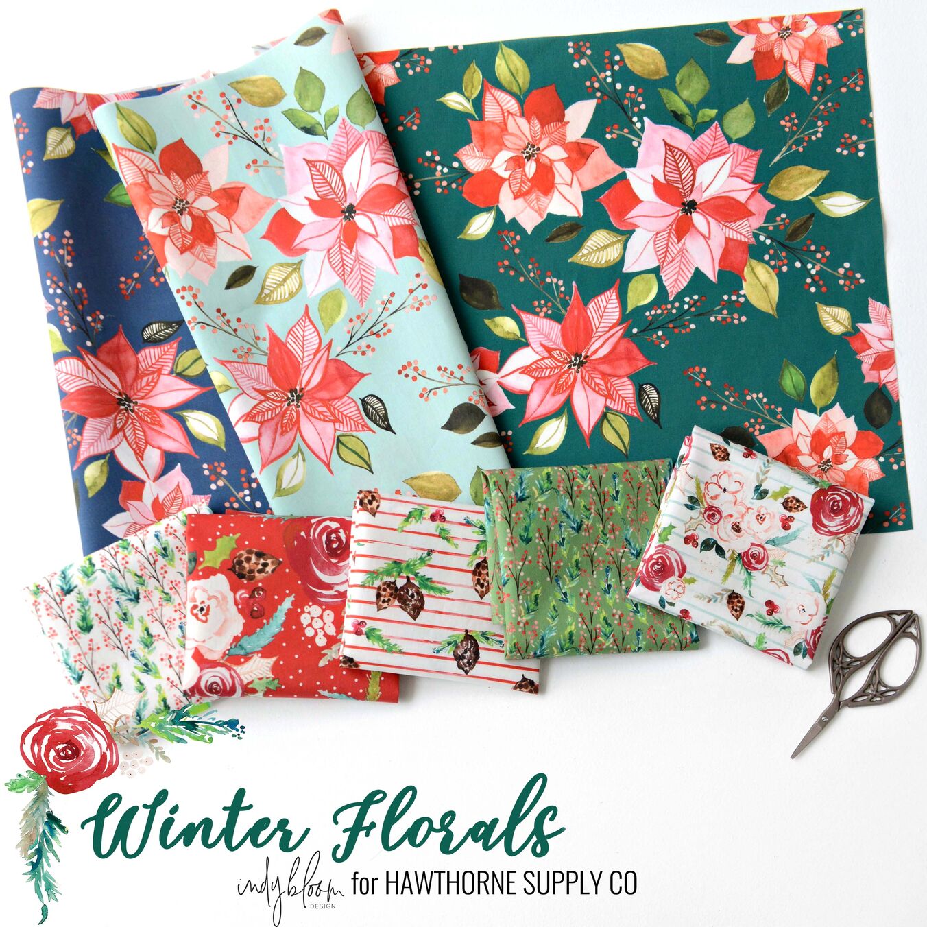 Winter Florals by Indy Bloom | Hawthorne Supply Co