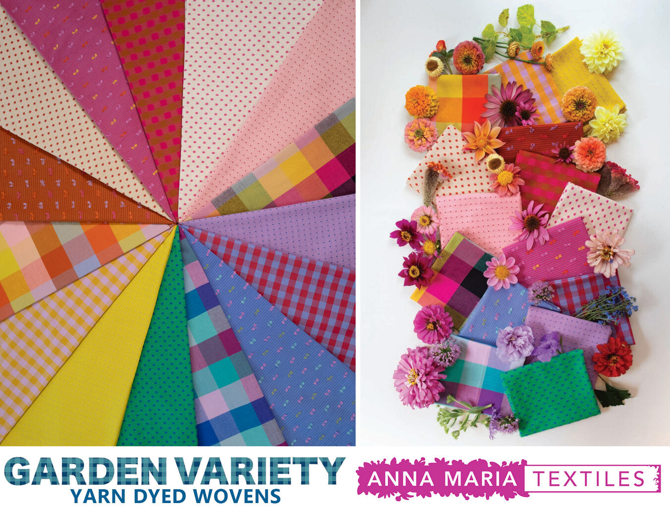Garden Variety Yarn-Dyed Wovens by Anna Maria | Hawthorne Supply Co