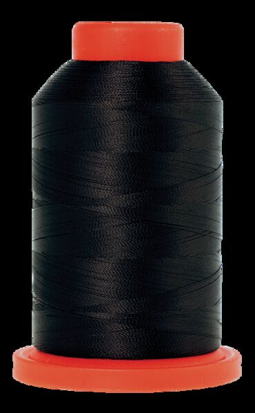Black (2225-4000) - Seralene - 2187 Yards (3 Pack) - Mettler Thread Set ...