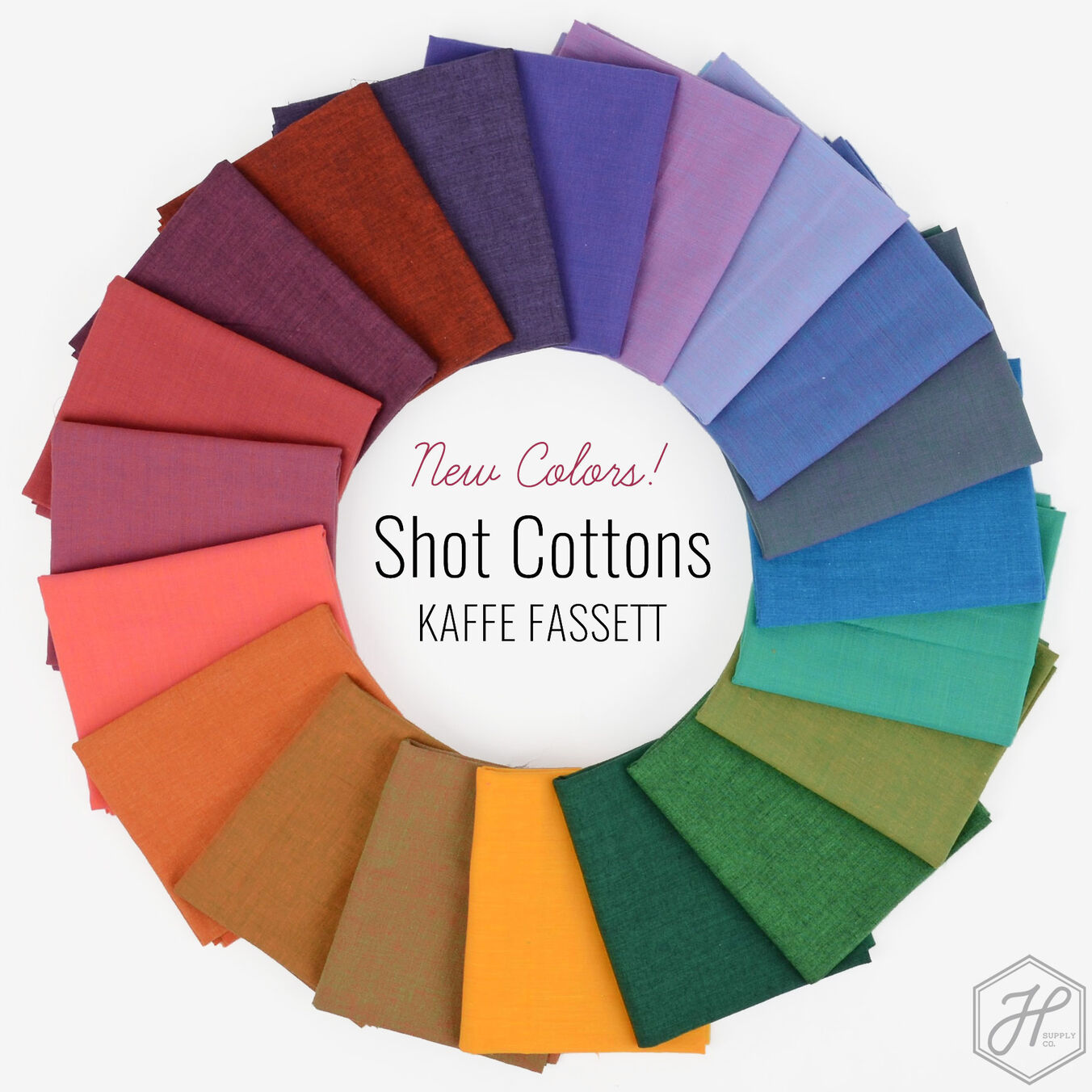 Shot Cottons by Kaffe Fassett | Hawthorne Supply Co
