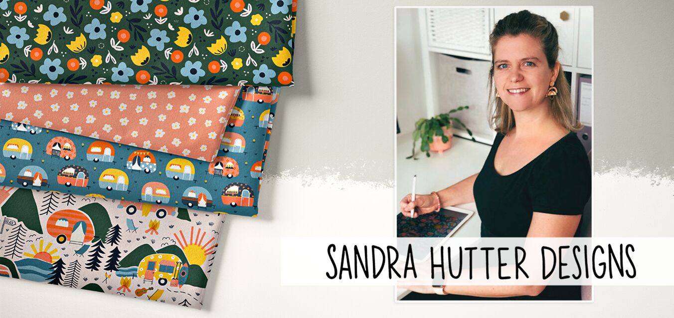 Sandra Hutter Designs Fabric | Hawthorne Supply Co
