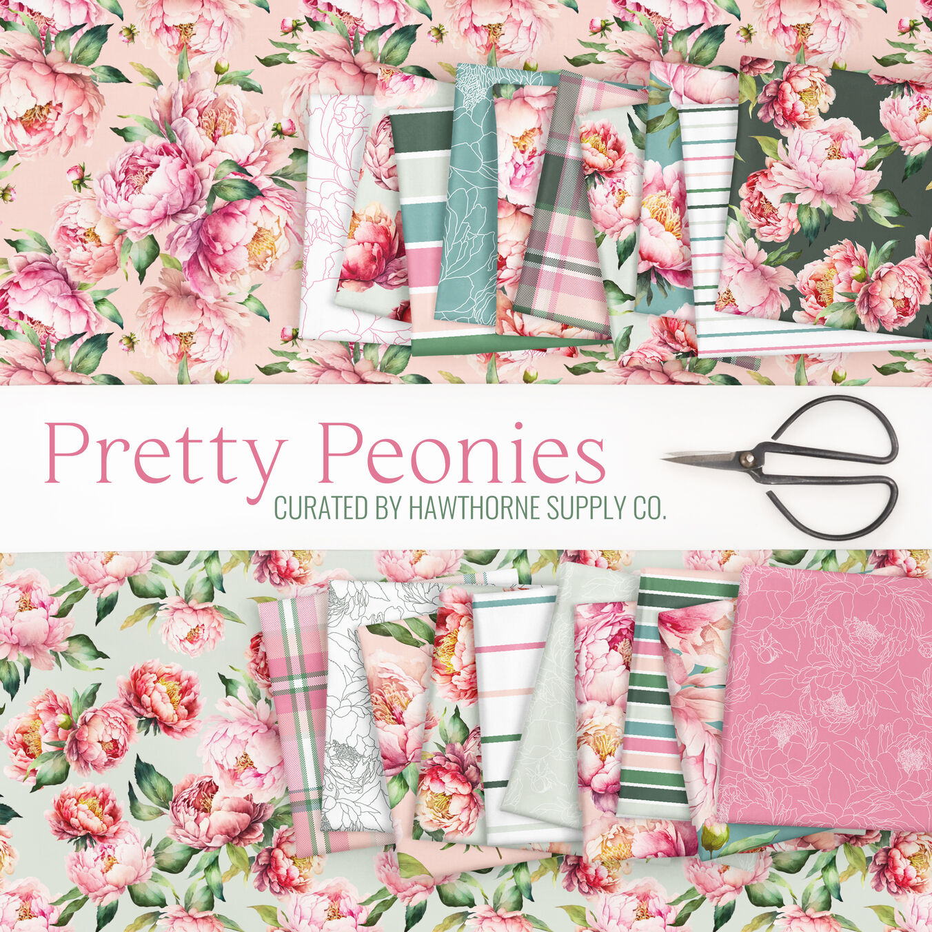 Pretty Peonies by Hawthorne Supply Co