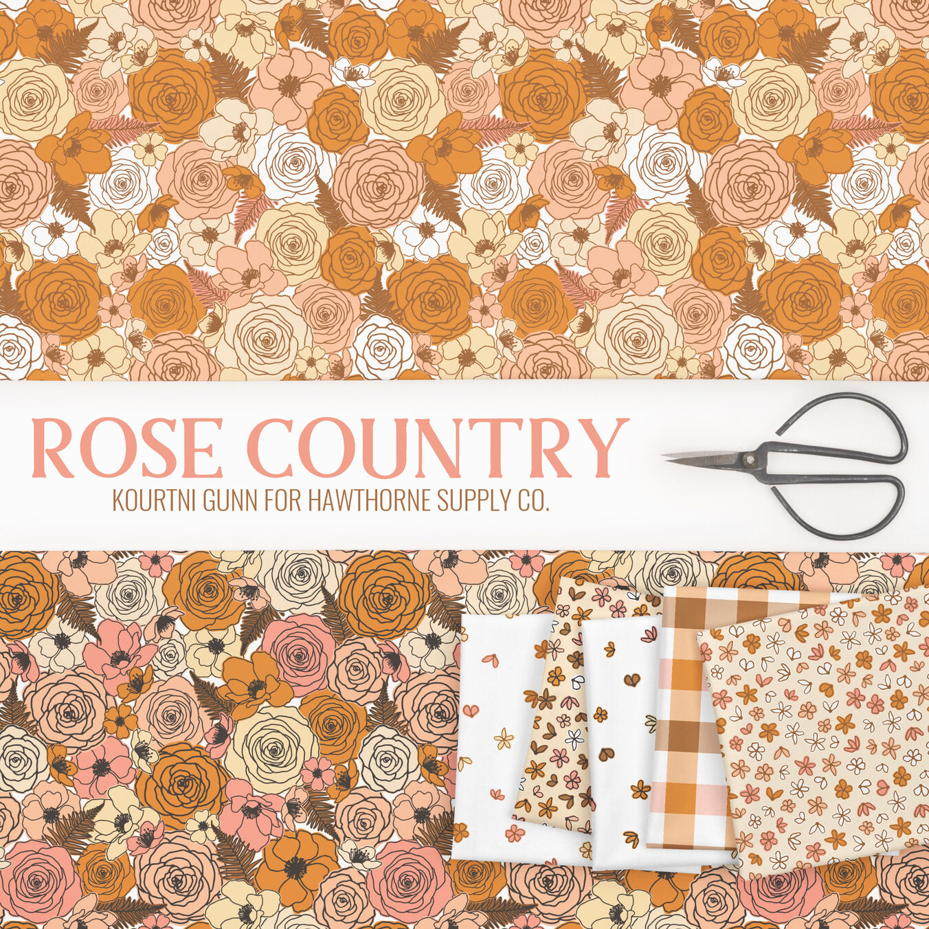 Rose Country by Kourtni Gunn Art | Hawthorne Supply Co