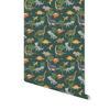 Dinosaurs in Deep Green Wallpaper by Erin Kendal | Hawthorne Supply Co