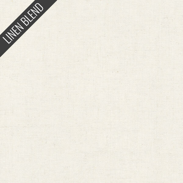 Linen Blend Solid in White Linen | Hawthorne Supply Co
