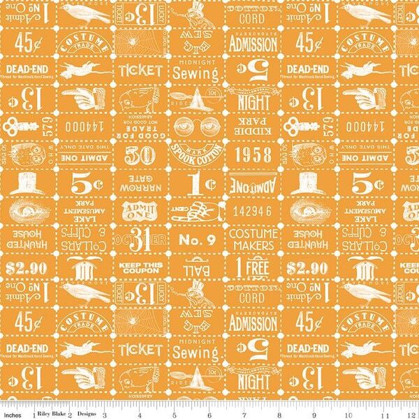Ticket Grid in Orange | Hawthorne Supply Co