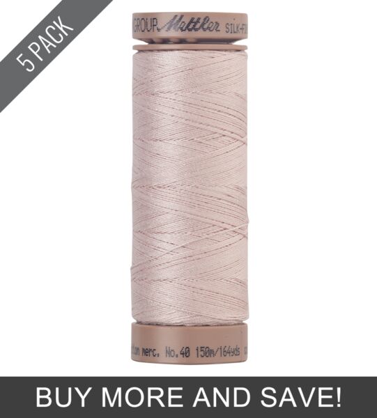 Flesh (9136-0600) - Silk Finish Cotton 40wt - 164 Yards (5 Pack ...