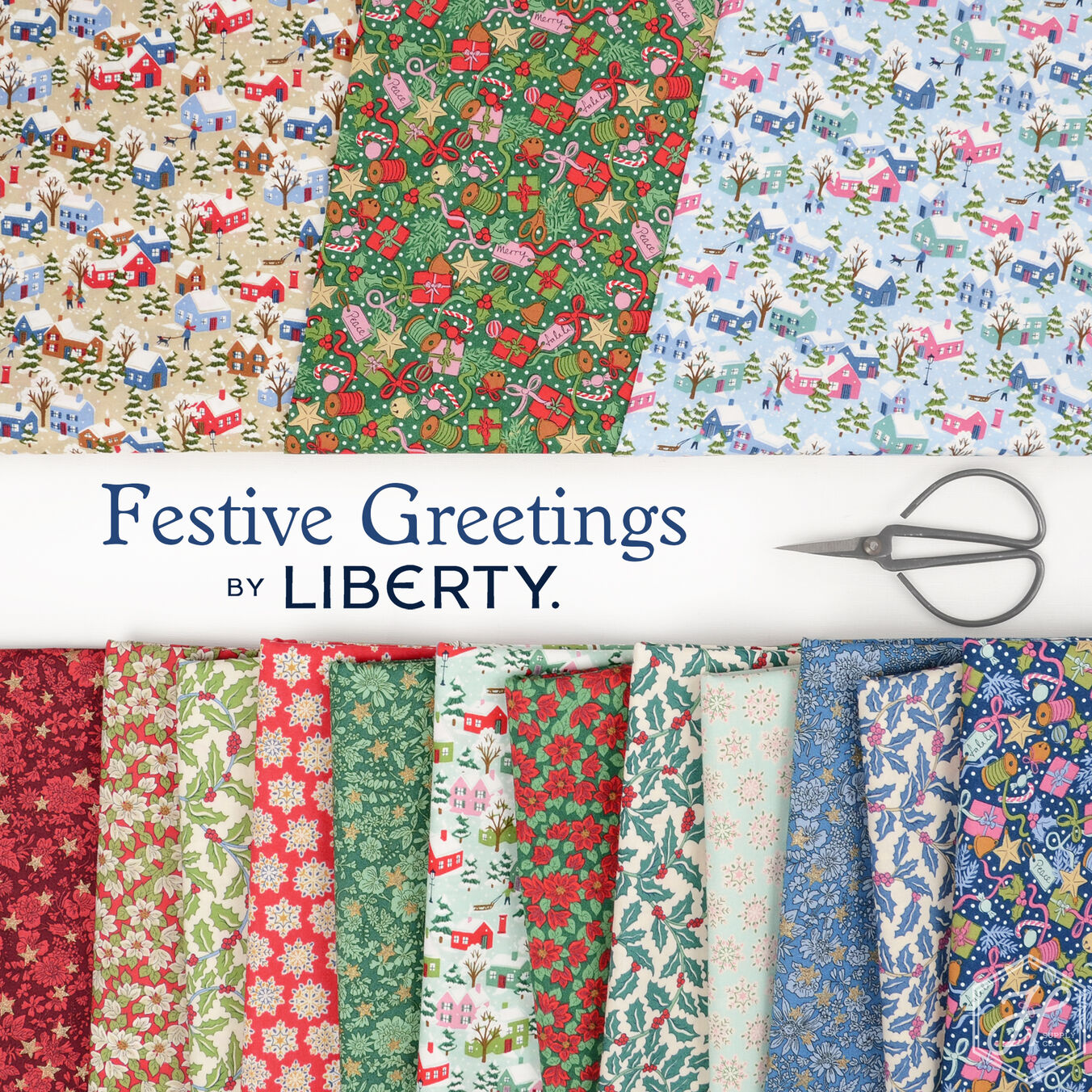 Festive Greetings by Liberty Fabrics | Hawthorne Supply Co