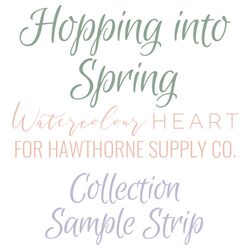 Hopping into Spring by Watercolour Heart | Hawthorne Supply Co