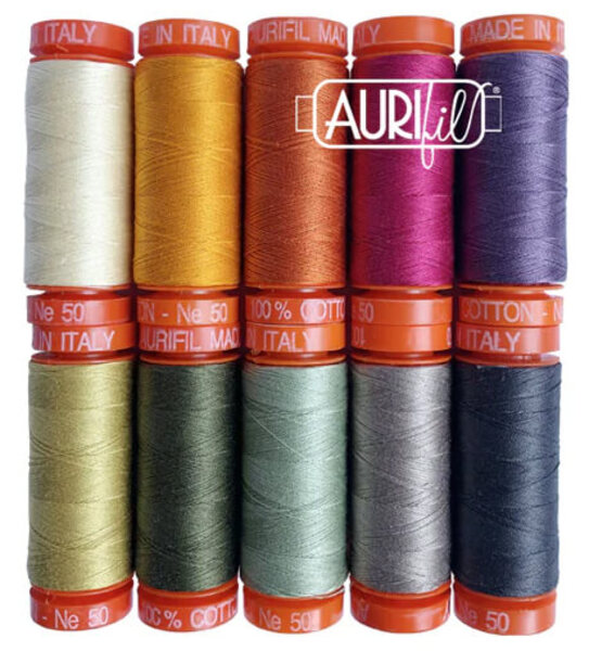 Sky Ombre Thread Set - Aurifil Thread Collection | Hawthorne Supply Co
