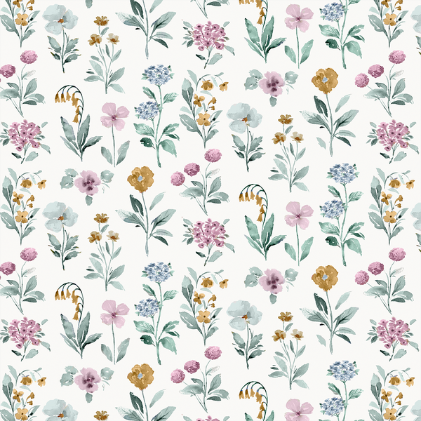 Alpine Floral in Cream | Hawthorne Supply Co