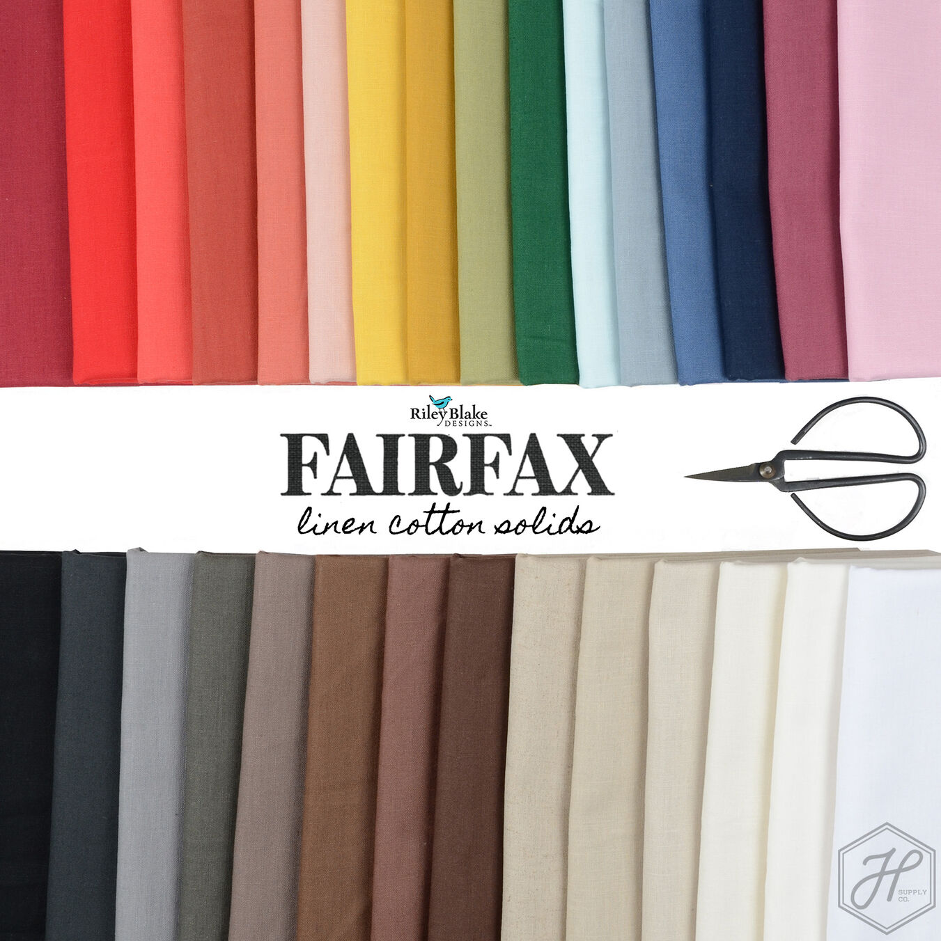Fairfax Linen Cotton by Riley Blake Designs | Hawthorne Supply Co