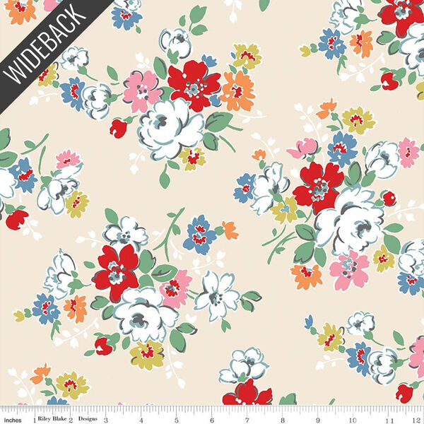 Clifton Rose Wideback in Cream | Hawthorne Supply Co