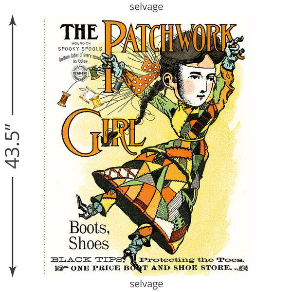 Patchwork Girl Panel | Hawthorne Supply Co