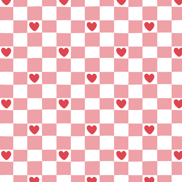 Heart Checkerboard in Love Ya | Hawthorne Supply Co