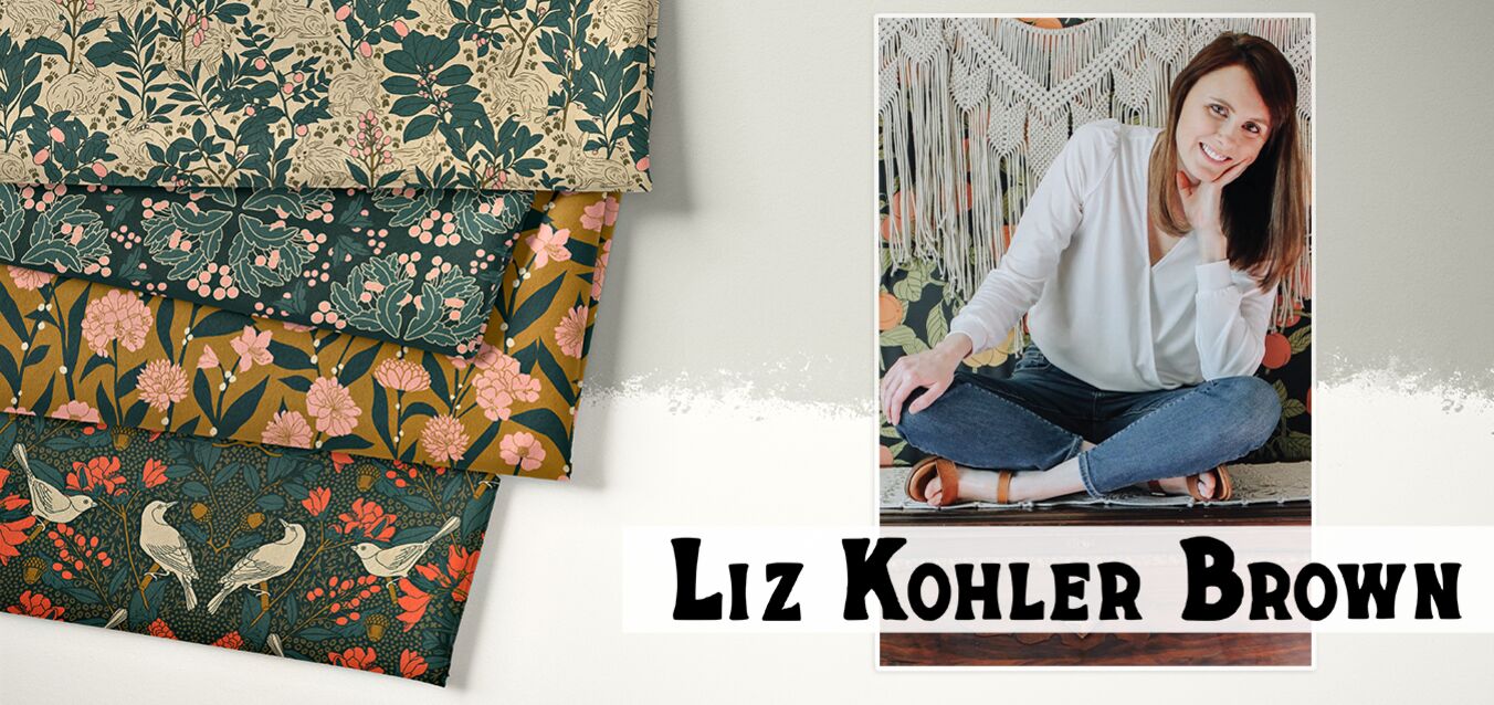 Liz Kohler Brown Fabric | Hawthorne Supply Co