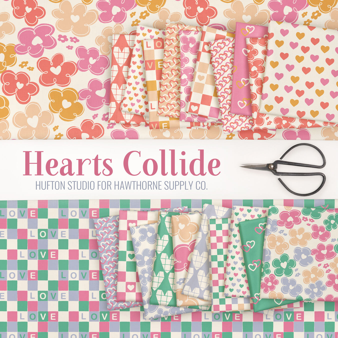 Hearts Collide by Hufton Studio | Hawthorne Supply Co