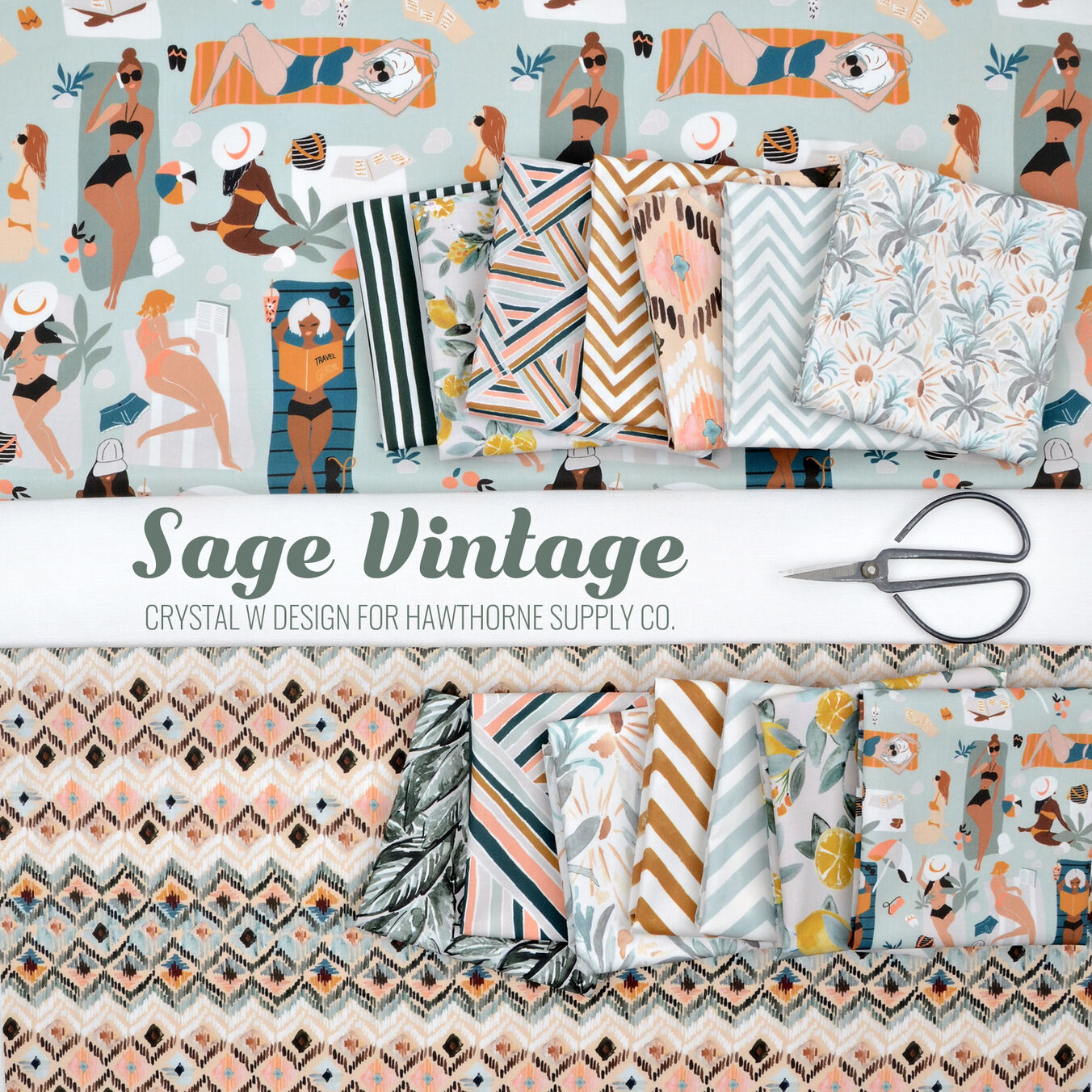 Sage Vintage by Crystal W Design | Hawthorne Supply Co