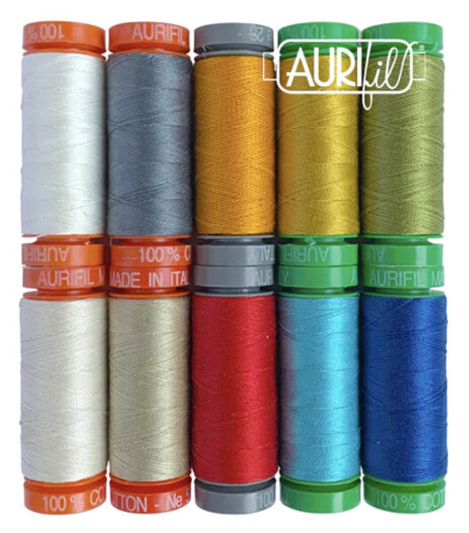 From Collage to Quilt Thread Set - Aurifil Thread Collection ...
