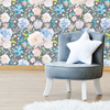 Jasper Bloom in Light Fog Wallpaper by Indy Bloom | Hawthorne Supply Co