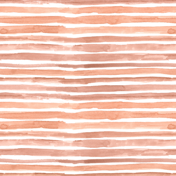 Watercolor Wash Stripe in Blush | Hawthorne Supply Co