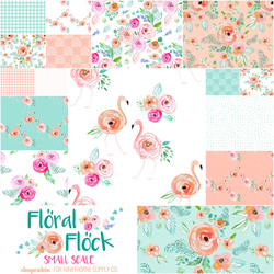 Floral Flock Fat Quarter Bundle Big Scale | Hawthorne Supply Co