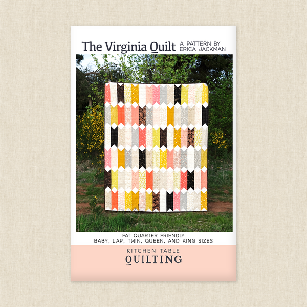 The Virginia Quilt Sewing Pattern by Kitchen Table Quilting | Hawthorne ...