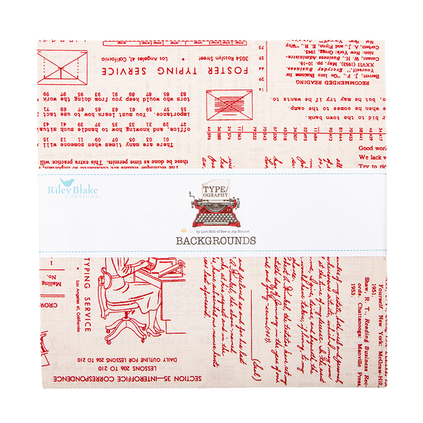 TYPEography 10" Square Pack in Low Volume | Hawthorne Supply Co