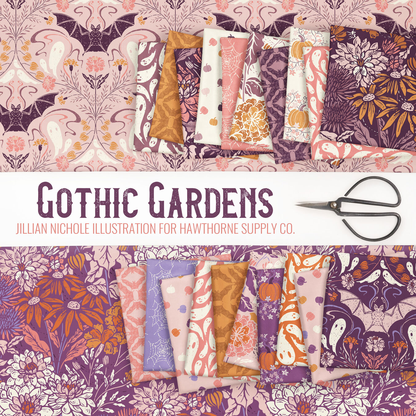Gothic Gardens by Jillian Nichole Illustration | Hawthorne Supply Co