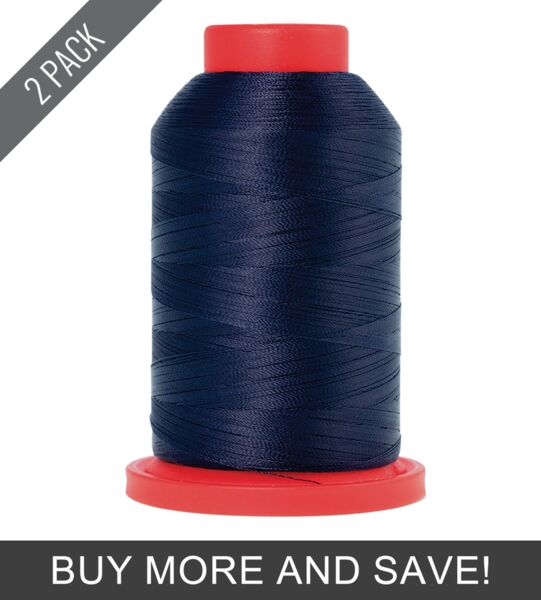 Dark Blue (2225-0827) - Seralene - 2187 Yards (2 Pack) - Mettler Thread ...