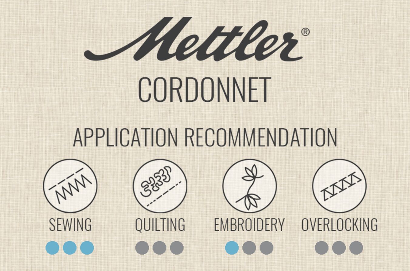 Mettler Cordonnet #9146 Thread | Hawthorne Supply Co