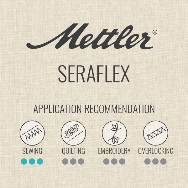 Eggshell (7840-1000) - Seraflex - 142 Yards (3 Pack) - Mettler Thread ...